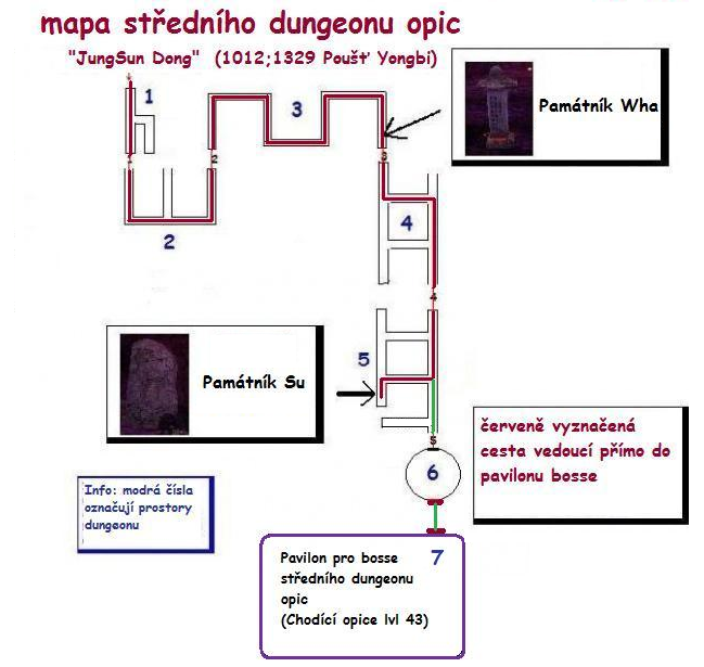 Kudy k opičákovi? Mapky opičích dungeonů.. :: InAeternum